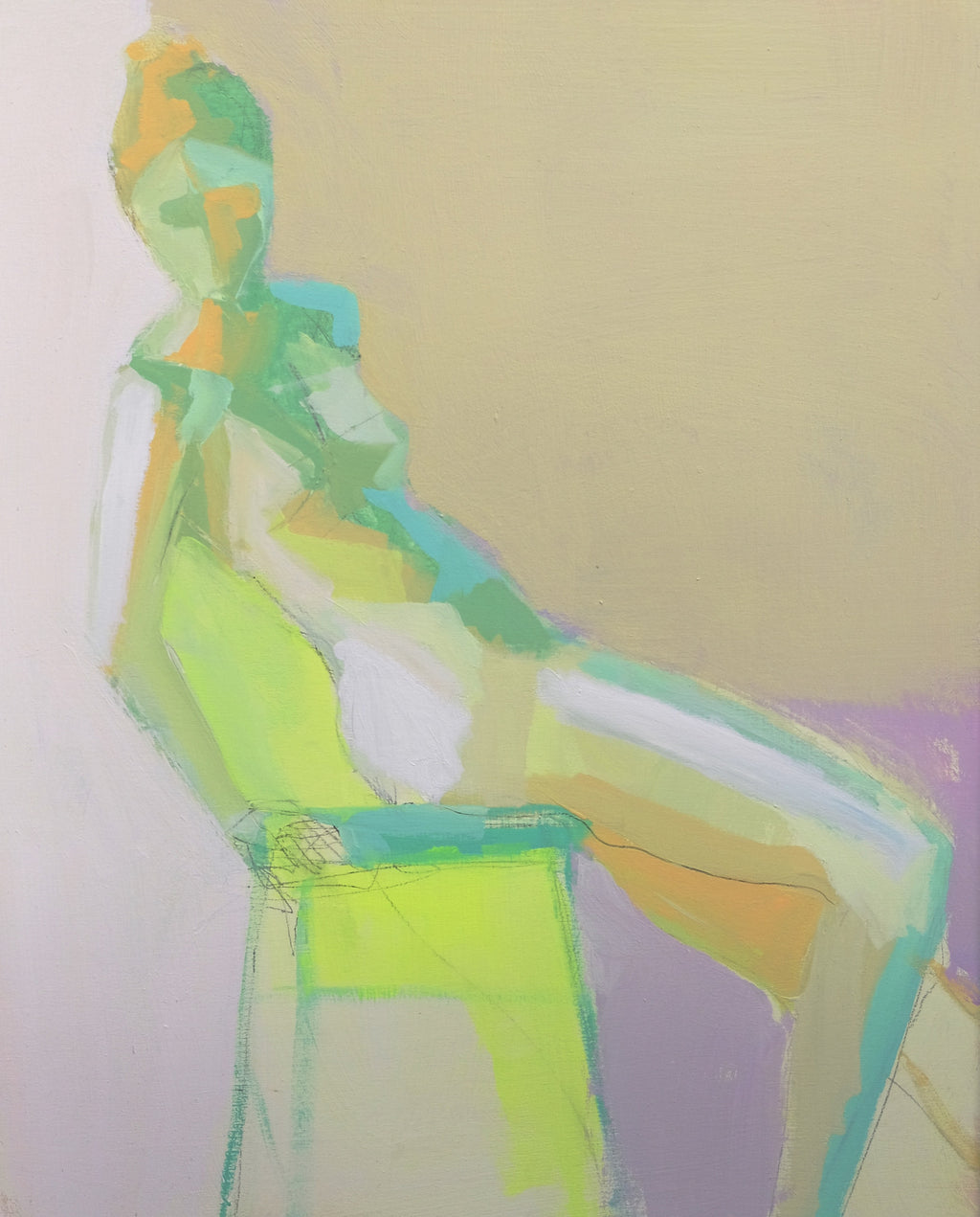 Lime Allure, 24x30 – Teil Duncan