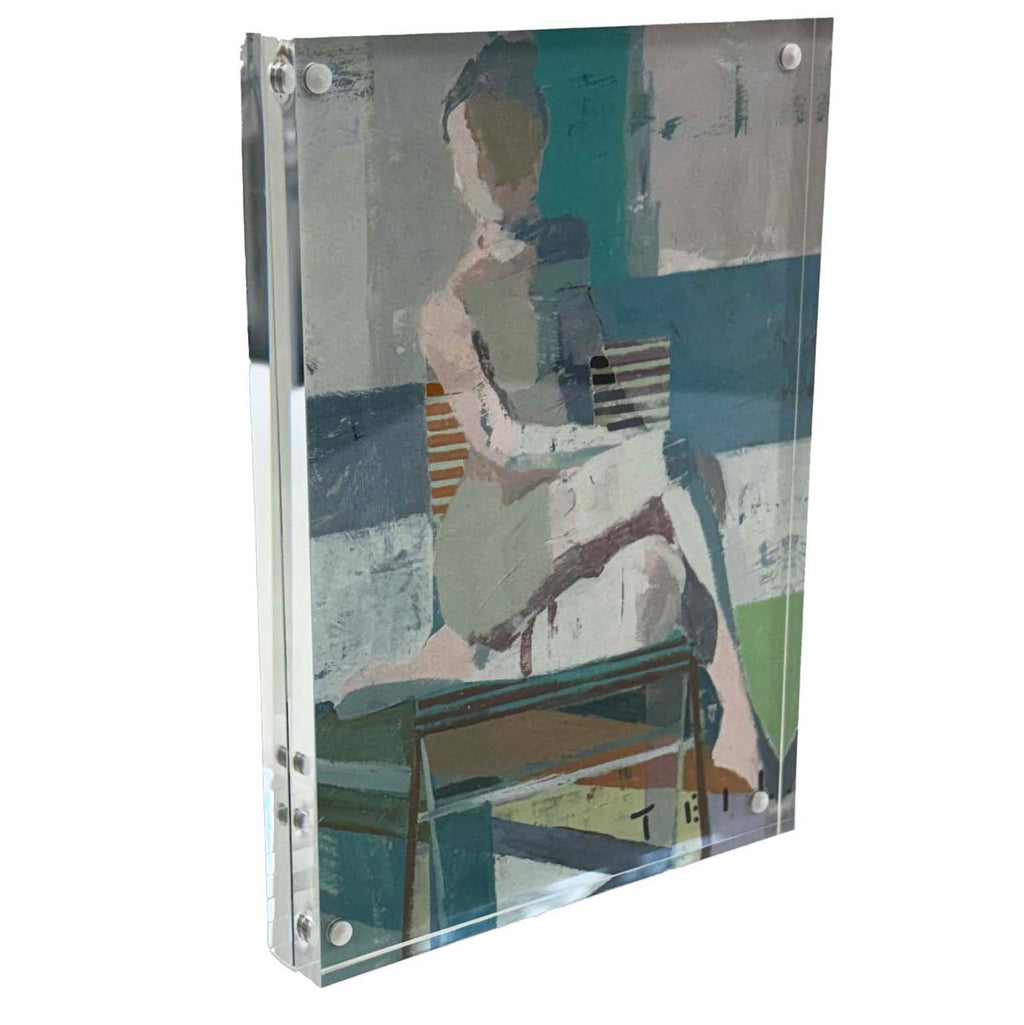 "Effeminate Posture I" Acrylic Framed Print, 5"x7", Limited Edition ...