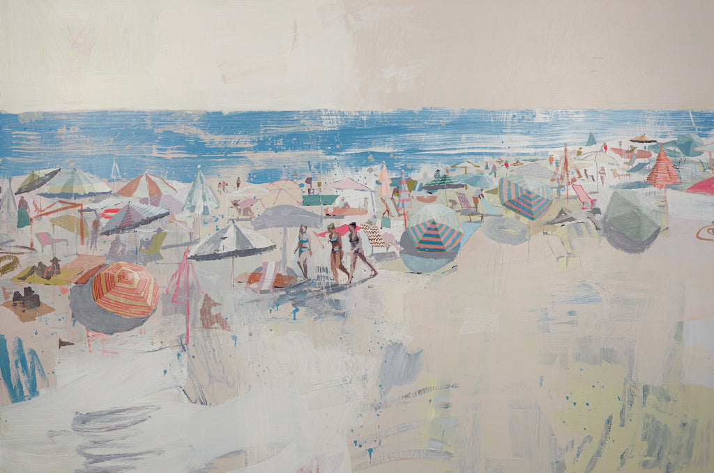 Sand Jam, 48"x70" – Teil Art